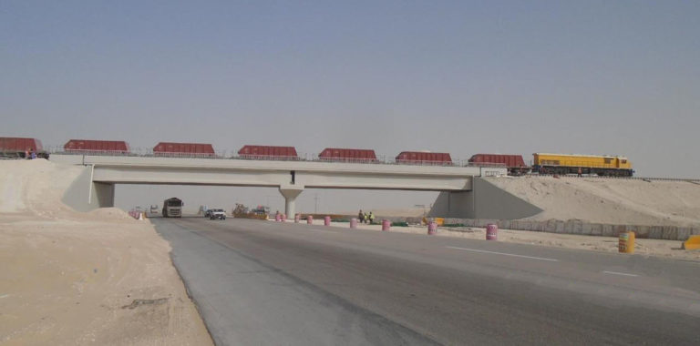 Rail Over - Precast Bridge of 2x33m Spans, Saudi Arabia